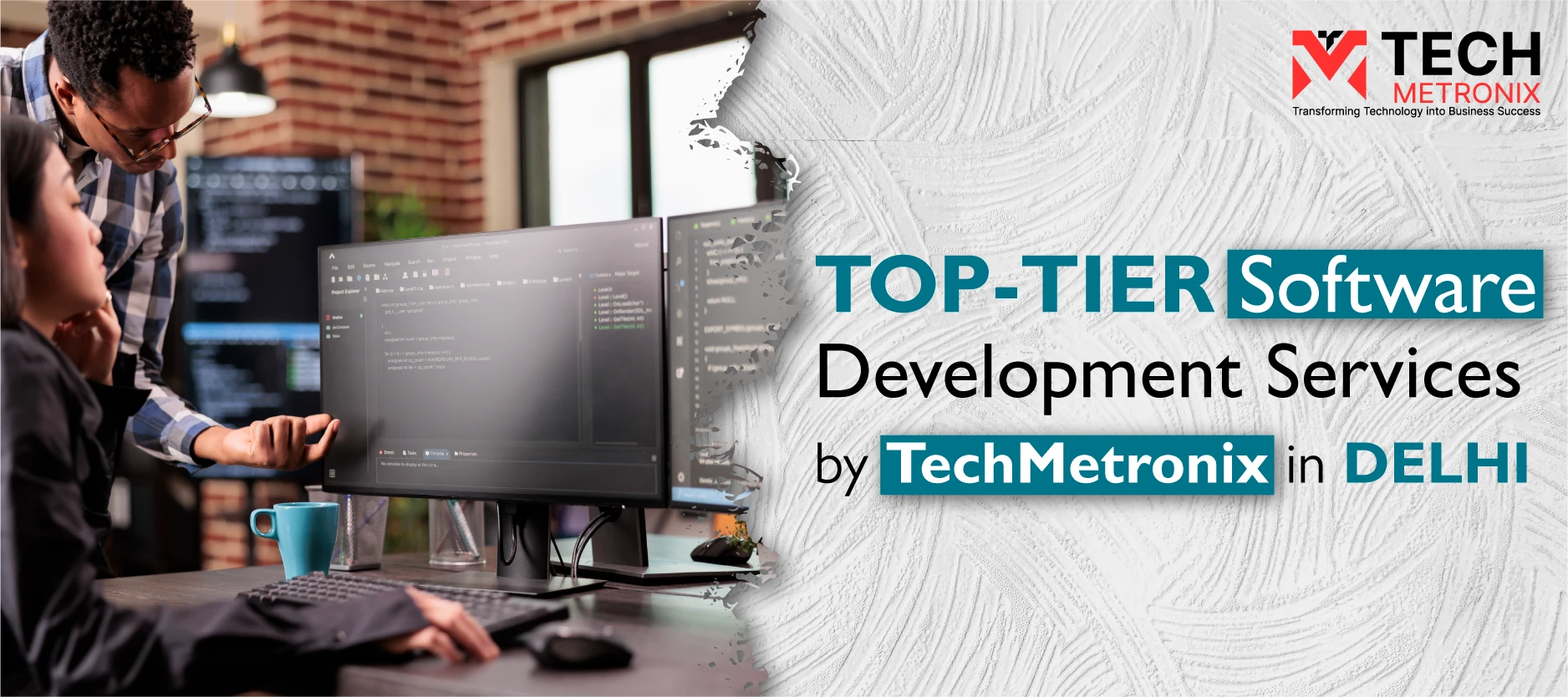 Top-Tier Software Development Services by TechMetronix in Delhi – TechMetronix